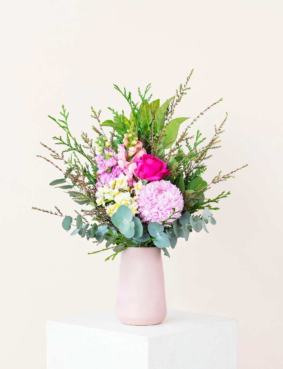 Small Colour + a vase! | Daily Blooms - Same Day Flower Delivery
