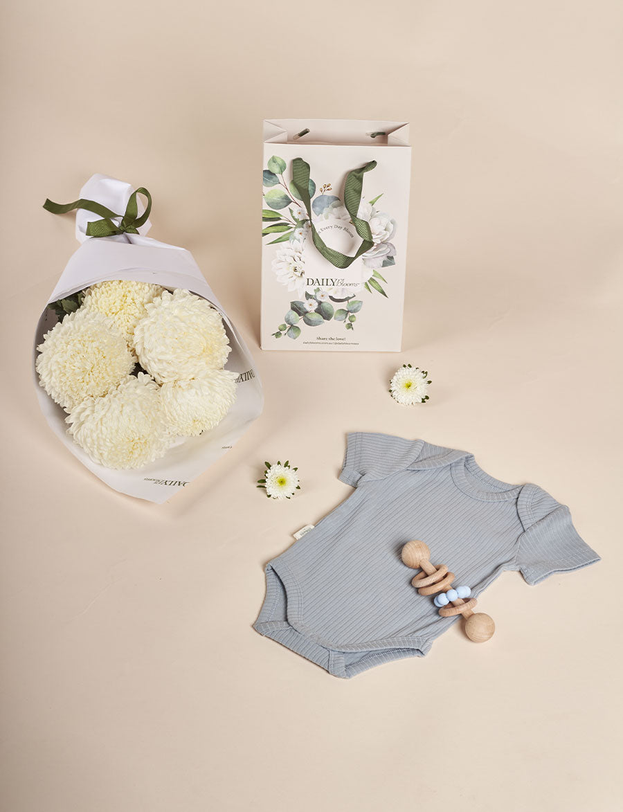 Lullaby Baby Bundle | Daily Blooms - Same Day Flower & Gift Delivery