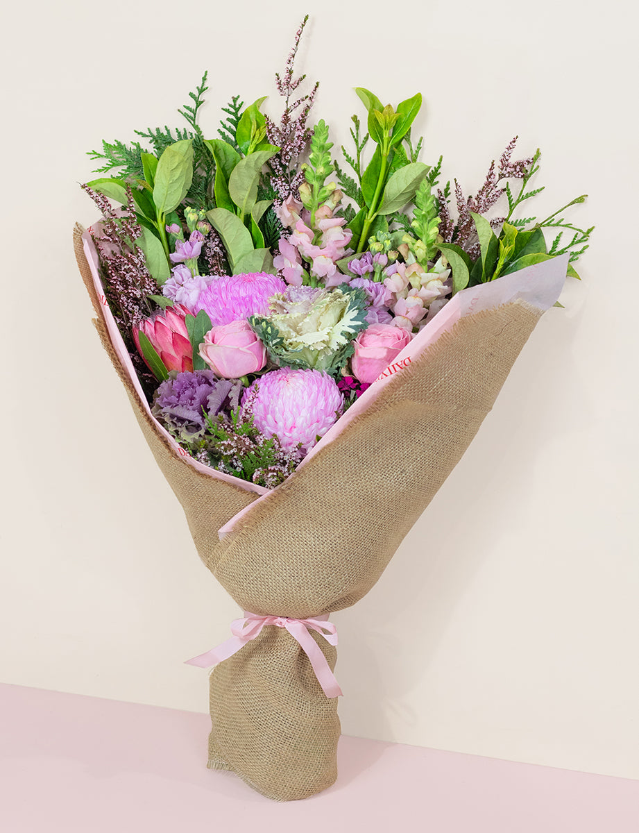 Extra Large Colour Bouquet & Vase | Daily Blooms - Same Day Flower Delivery