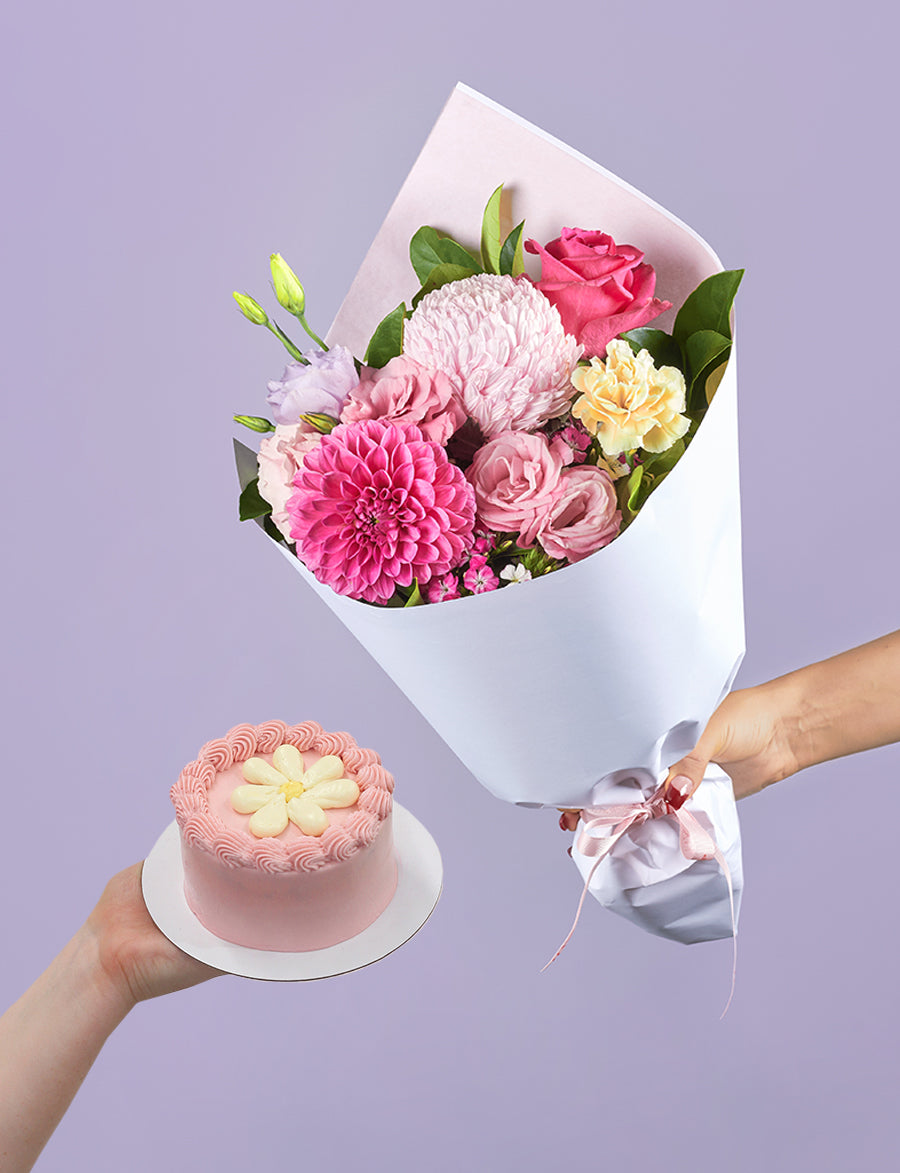 Sweet Bakes Cake Bundle | Daily Blooms - Same Day Flower Delivery