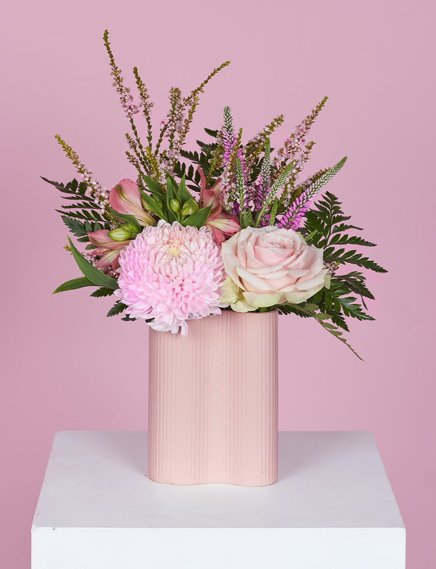 Candy Vase Arrangement | Daily Blooms - Same Day Flower Delivery