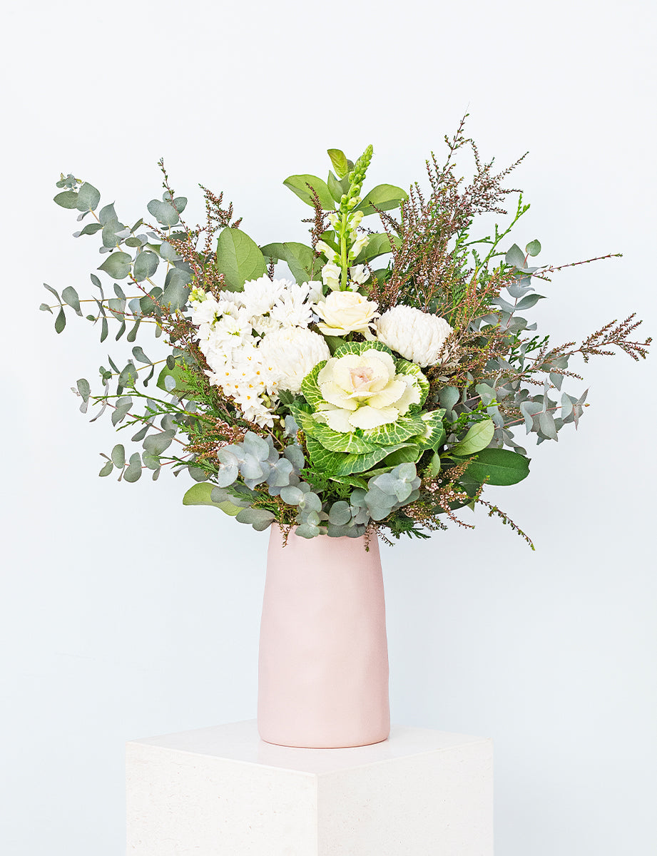 Large Pink Vase | Daily Blooms - Same Day Flower & Gift Delivery